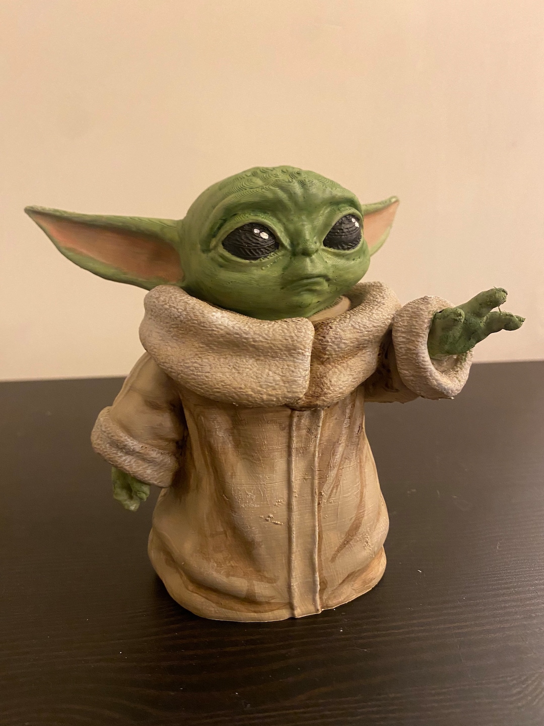 Hand Painted Grogu baby Yoda 3D Printed - Etsy UK