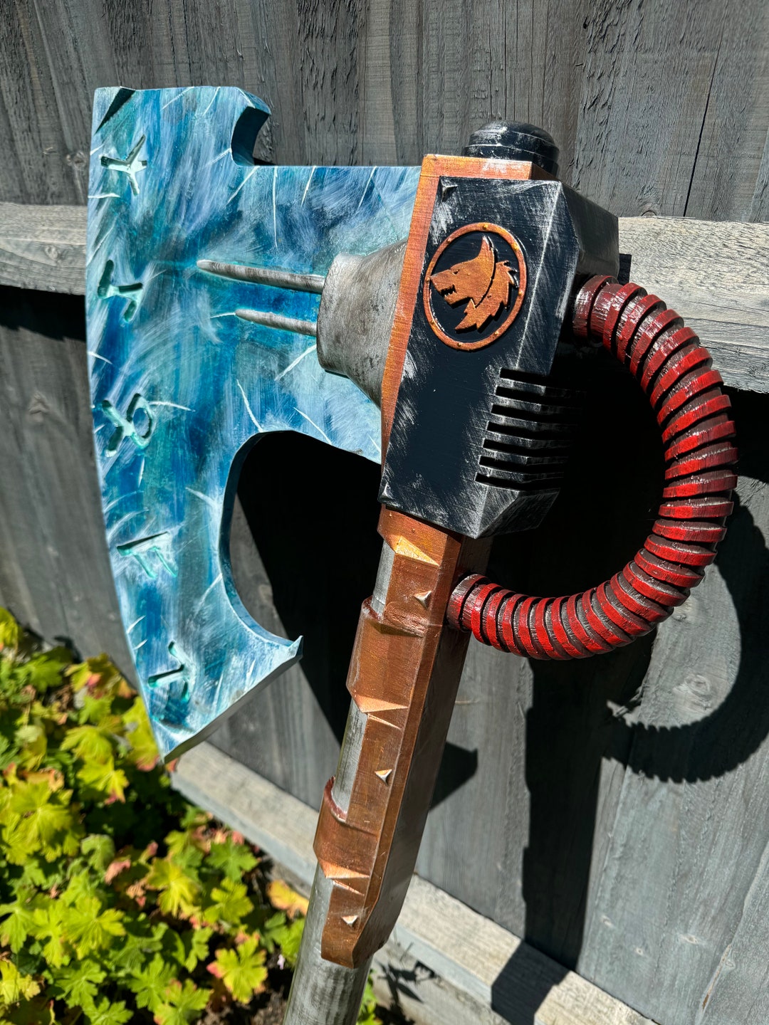 Space Wolves Frost Axe, 40k Warhammer, 3D Printed, Handpainted - Etsy