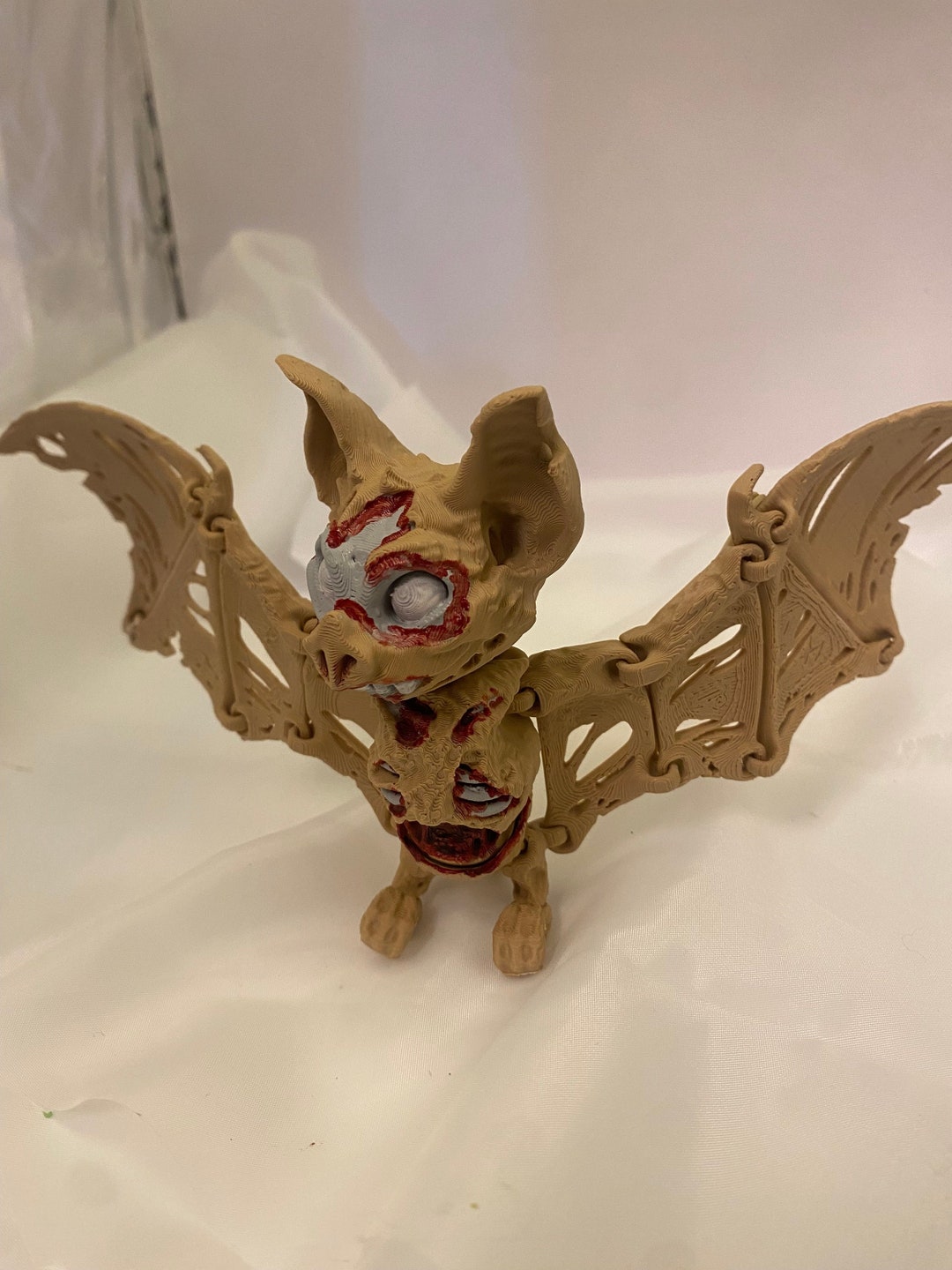 Flexi Zombat, Hand Painted, 3D Printed - Etsy