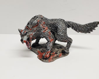 Miniature Dire Wolf - Etsy