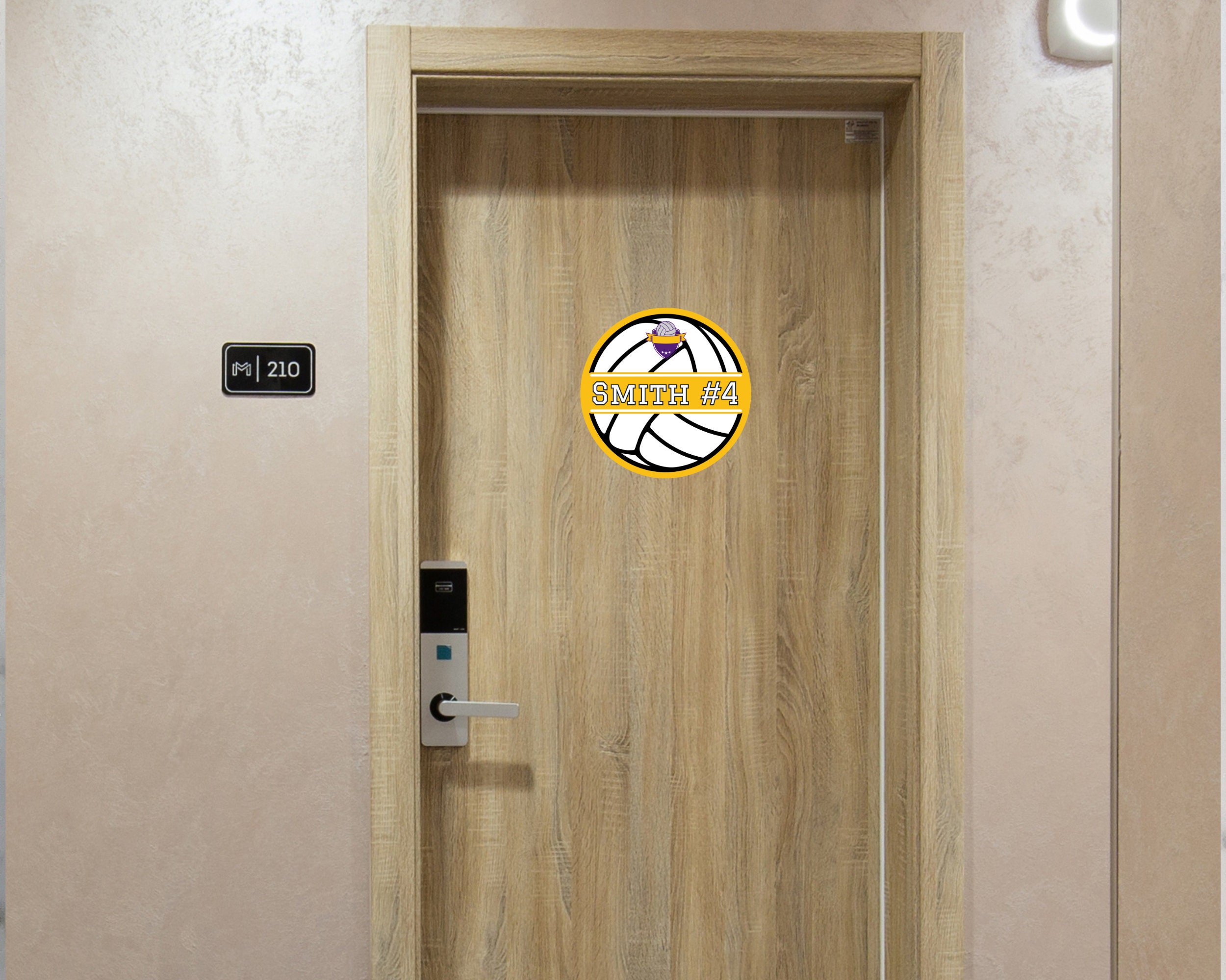 Custom Volleyball Team Sign, Volleyball Door Signs, Volleyball Locker ...