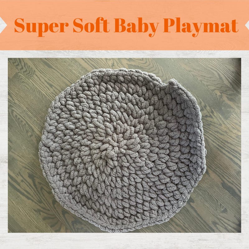 Crochet Play Mat - Etsy
