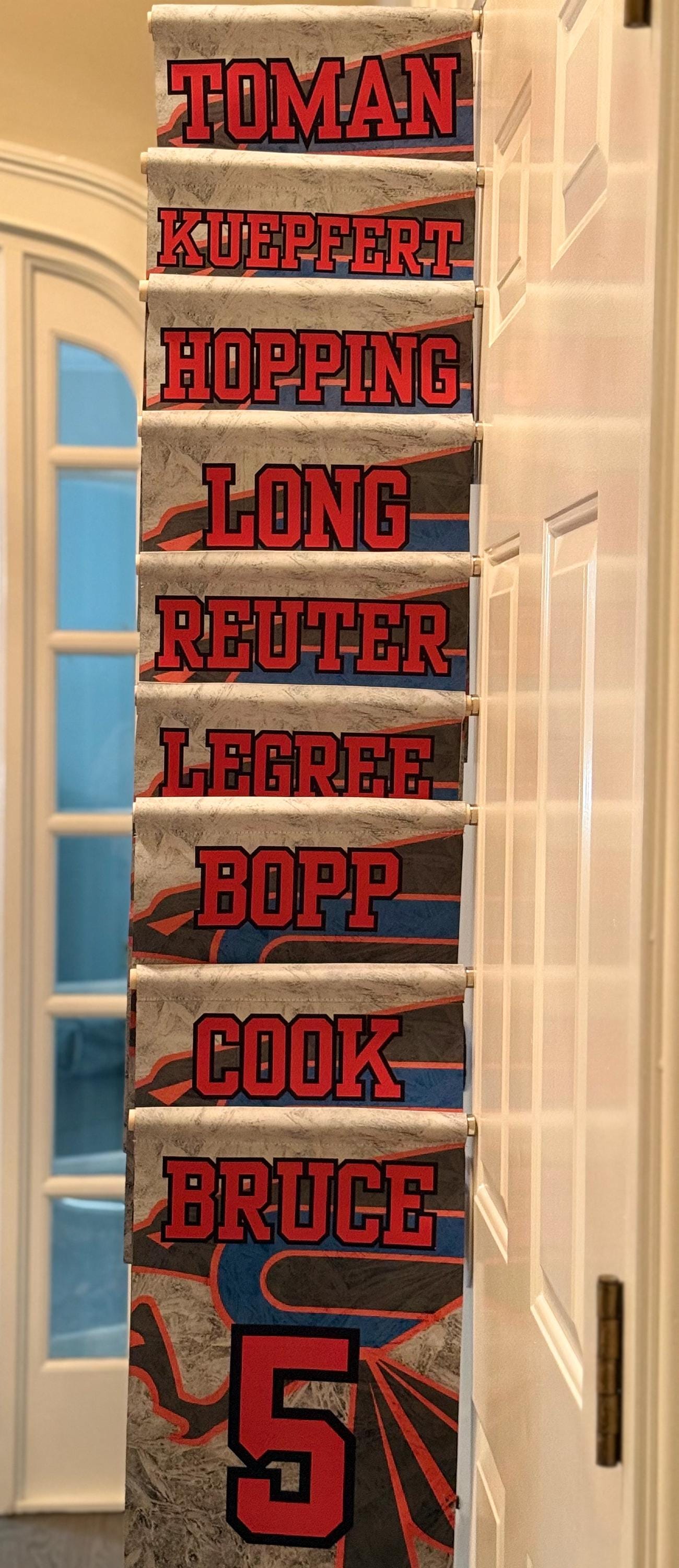 Hockey Team Travel Tournament Door Flag: Personalized Banner for Each ...