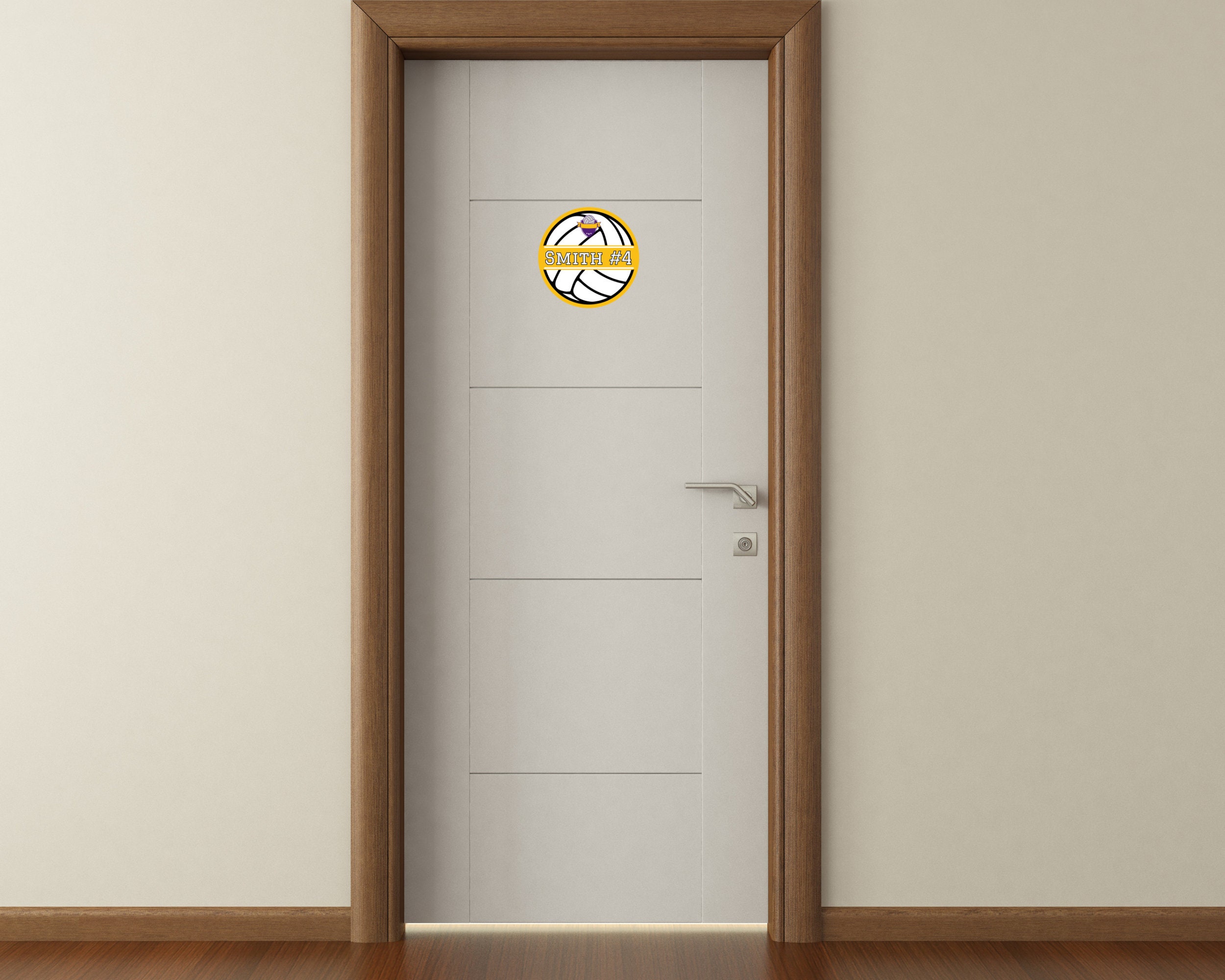 Custom Volleyball Team Sign, Volleyball Door Signs, Volleyball Locker ...