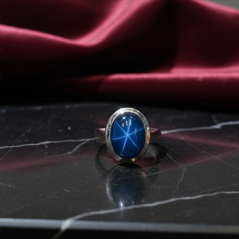 Saffire Ring for Women - Etsy