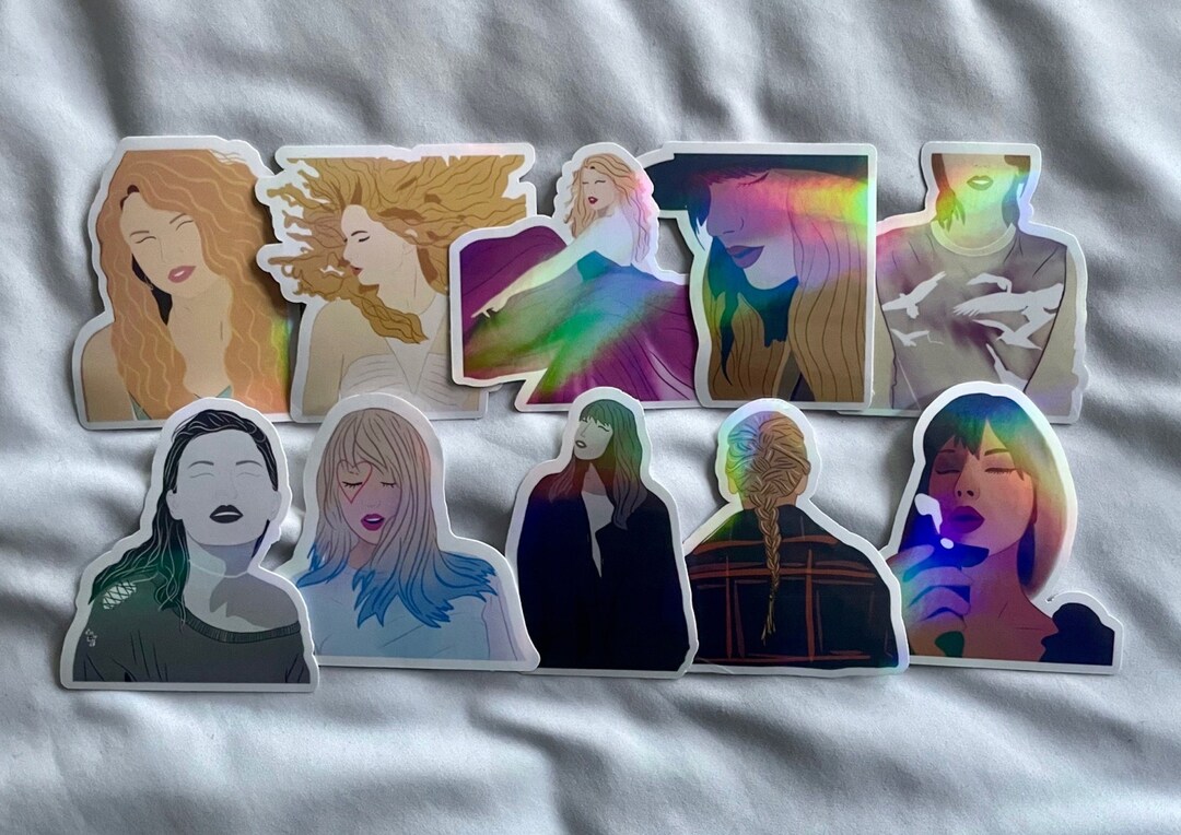 Eras Themed Holographic Stickers - Etsy