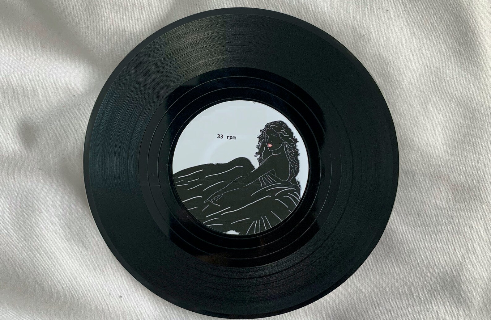 Vinyl Record Themed Coasters B&W TS - Etsy Canada