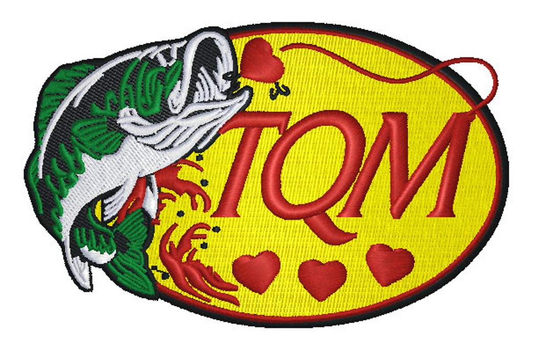 TQM Embroidery Design - Etsy UK