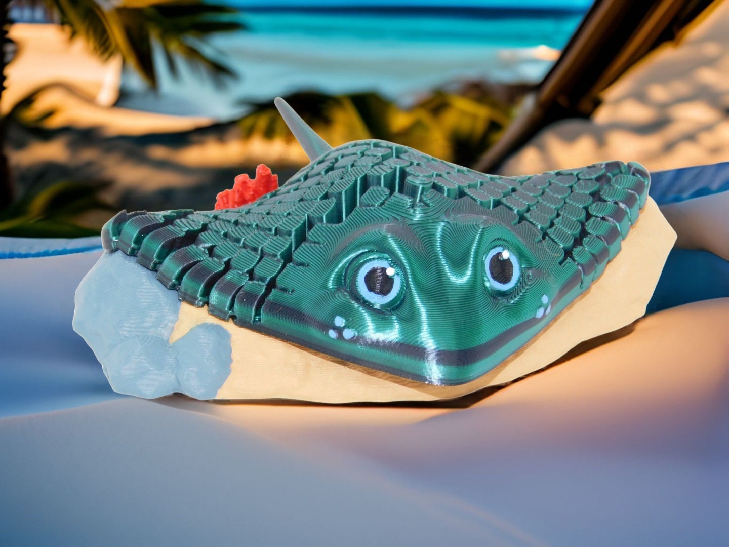 3D Articulated Manta Ray - Etsy