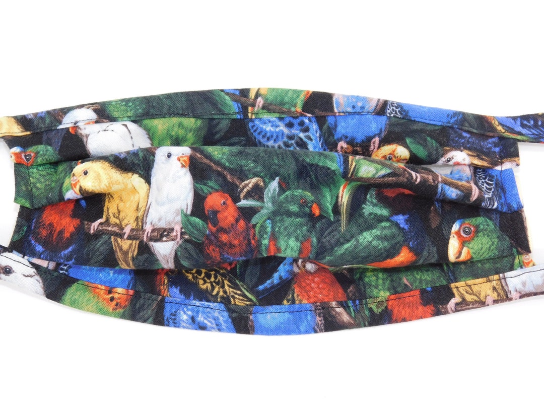 Buy Multicolored Parrots Mask Online in India - Etsy