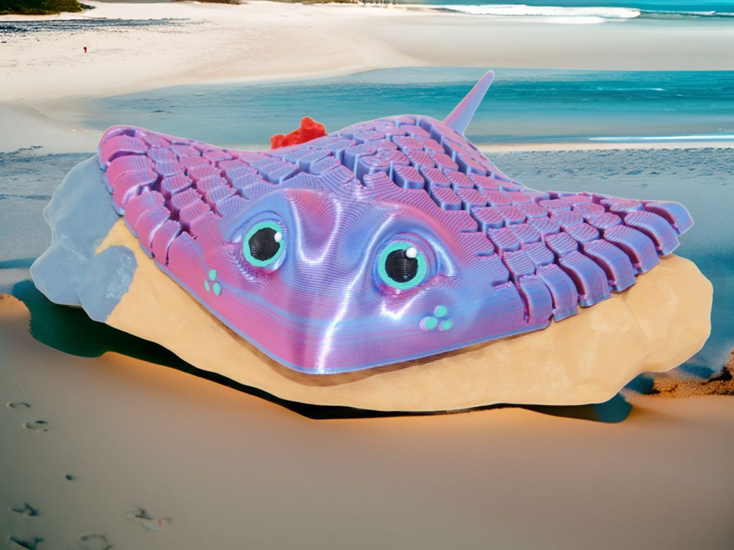 3D Articulated Manta Ray - Etsy