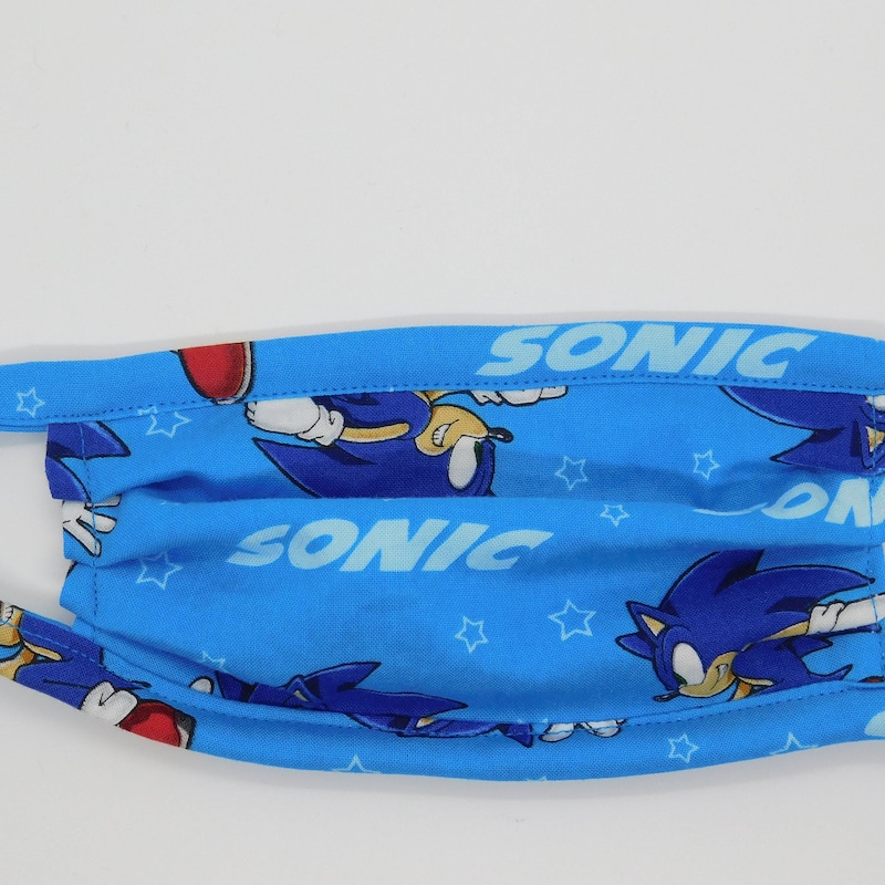 Sonic the Hedgehog Mask - Etsy