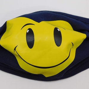 Smiley Face Heart Mask - Etsy