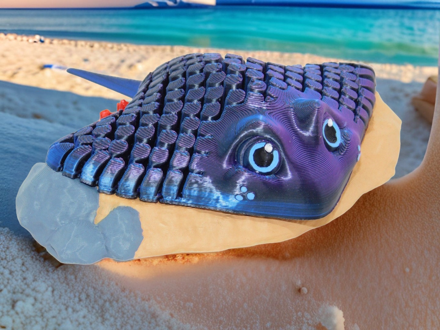 3D Articulated Manta Ray - Etsy