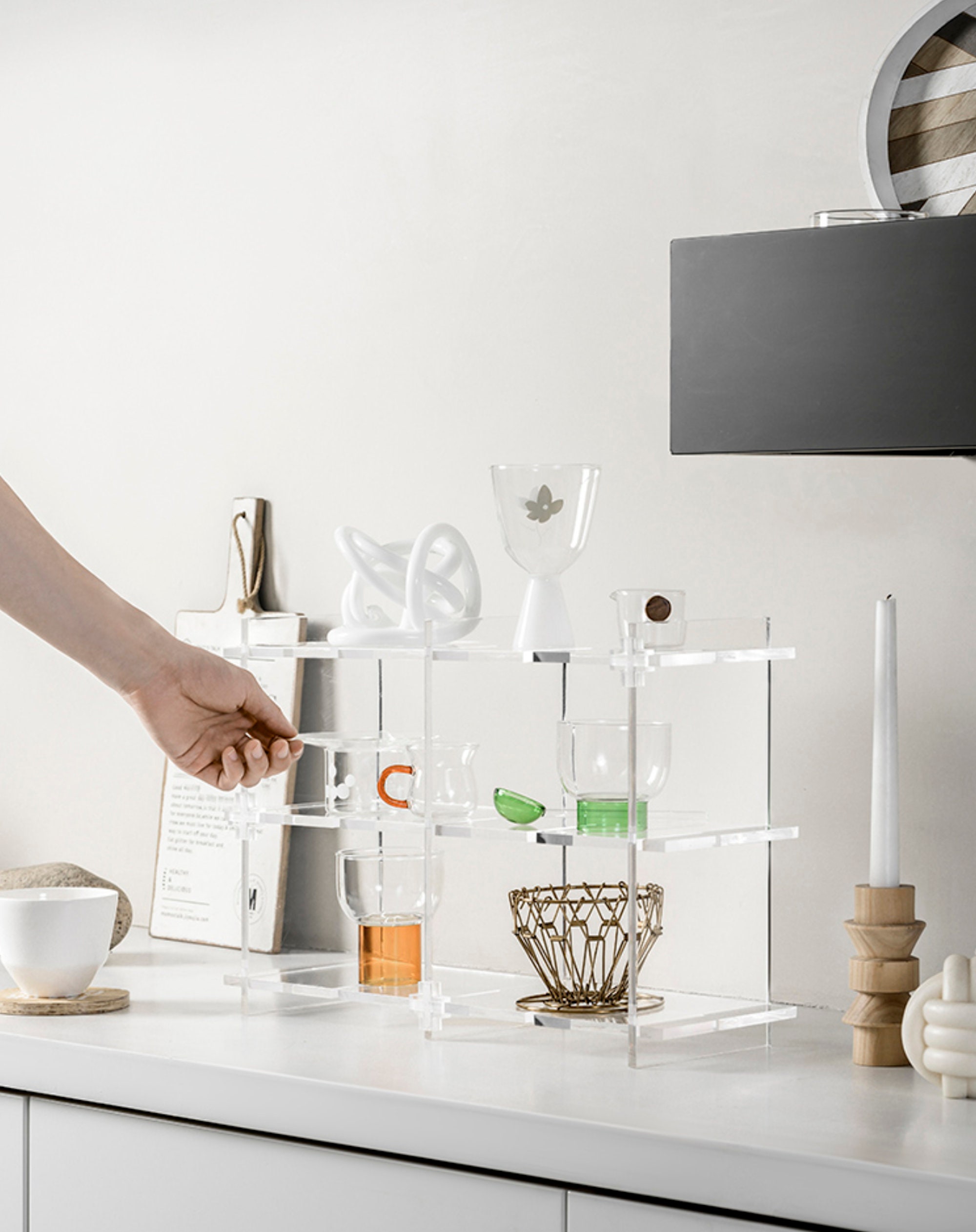 Acrylic display shelf Clear acrylic | Etsy