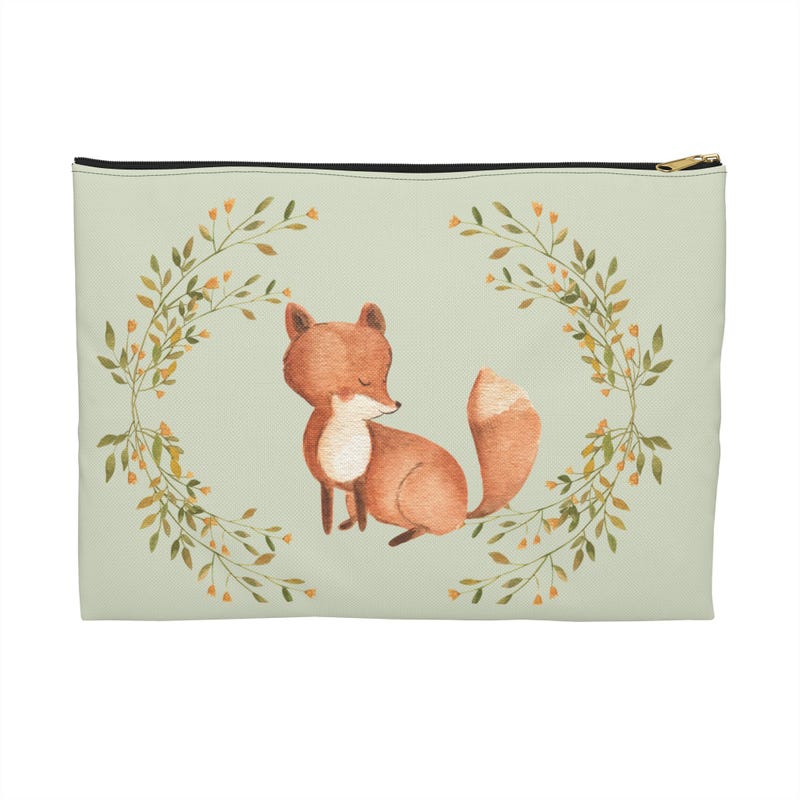 Fox Pencil Case - Etsy