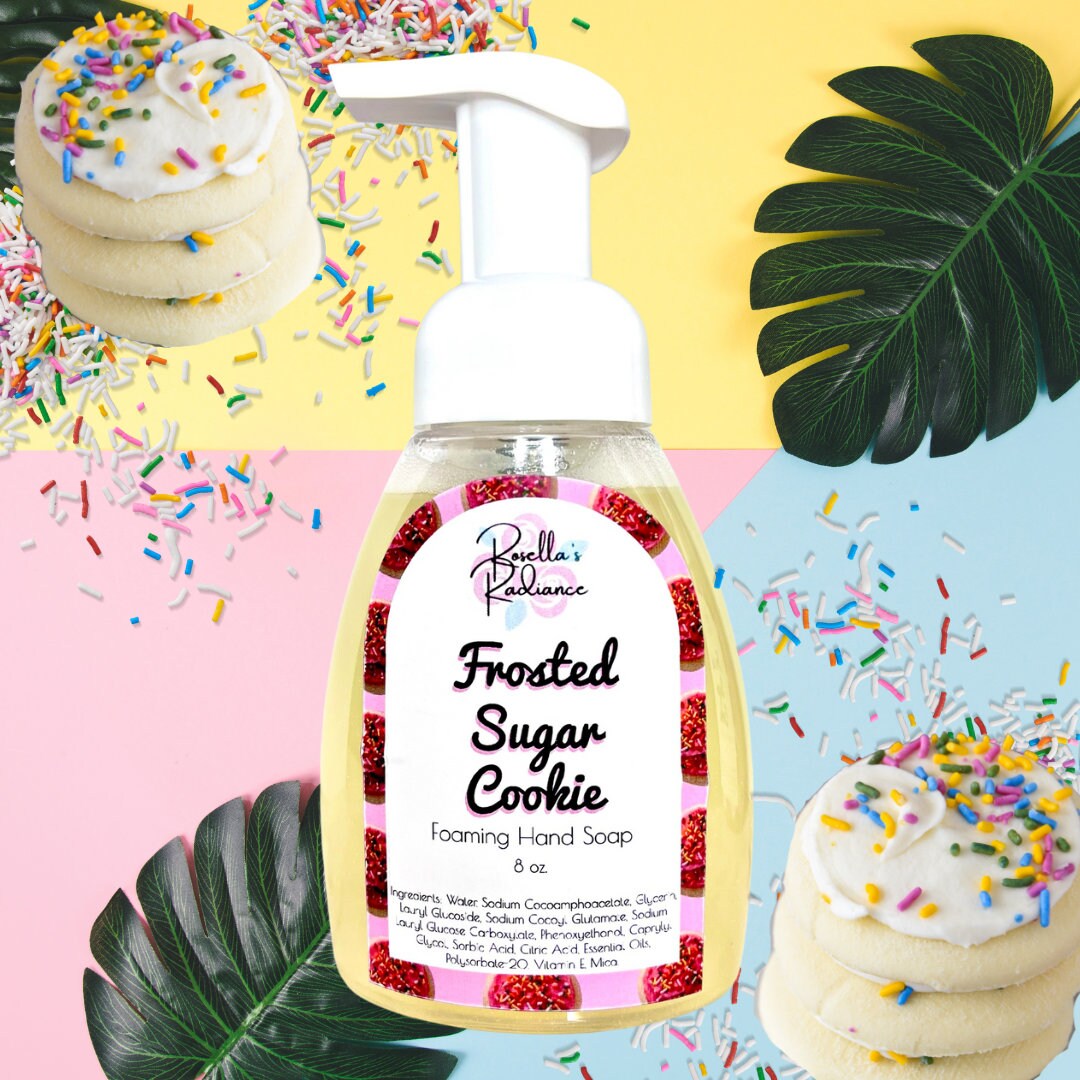 Frosted Sugar Cookie Foaming Hand Soap | Hand Wash | Soaps - Etsy