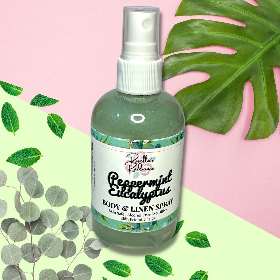 Peppermint Eucalyptus Body & Linen Spray | Room Sprays | Perfume ...