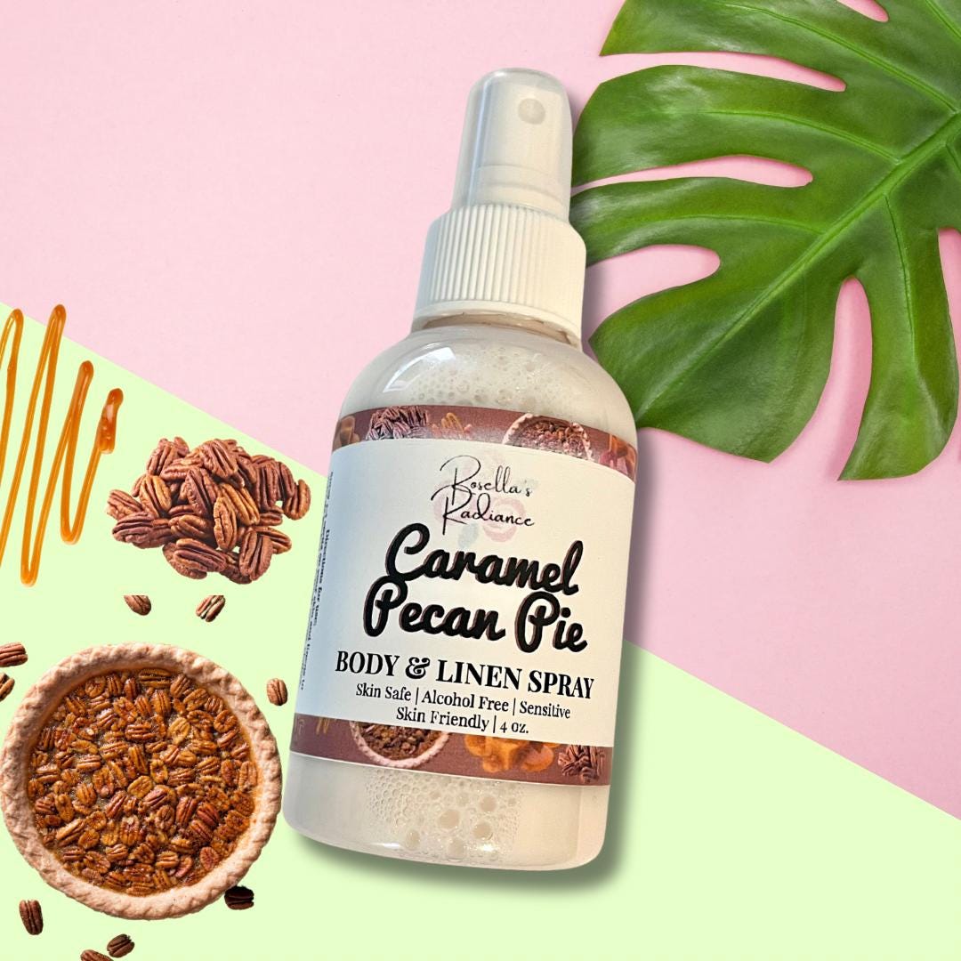 Caramel Pecan Pie Body & Linen Spray | Room Sprays | Fragrance ...