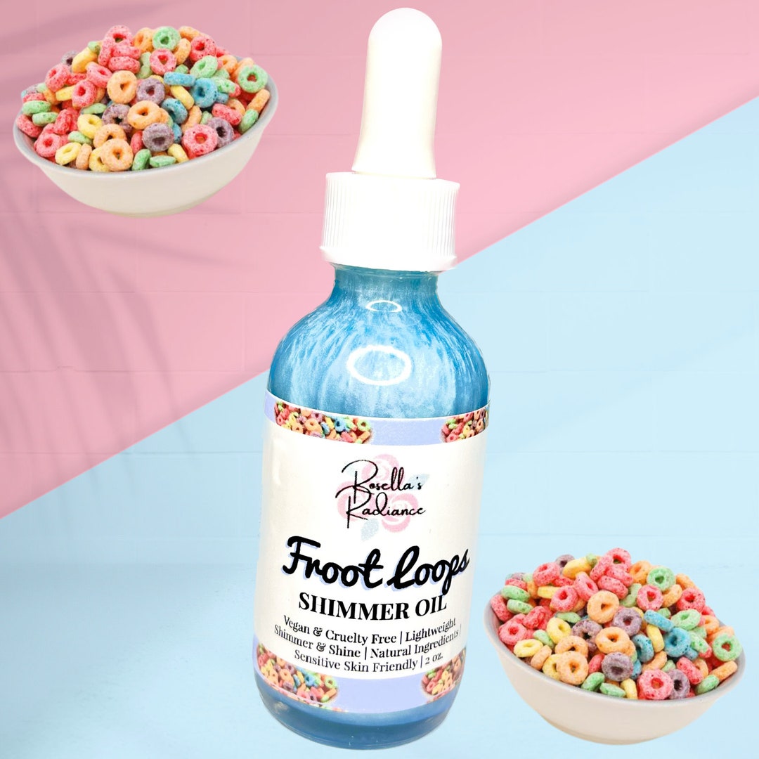 Froot Loops Shimmer Oil | Skincare | Body Oil | Body Care | Cereal ...