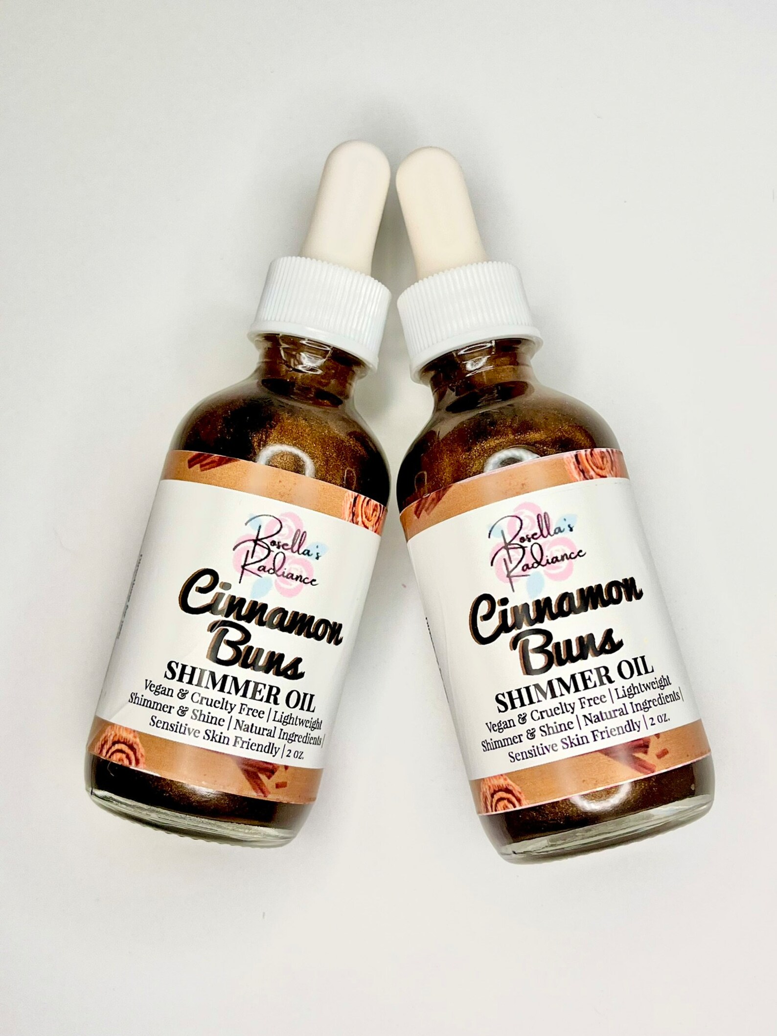 Cinnamon Bun Shimmer Oil | Skincare | Sensitive Skin | Body Oil ...