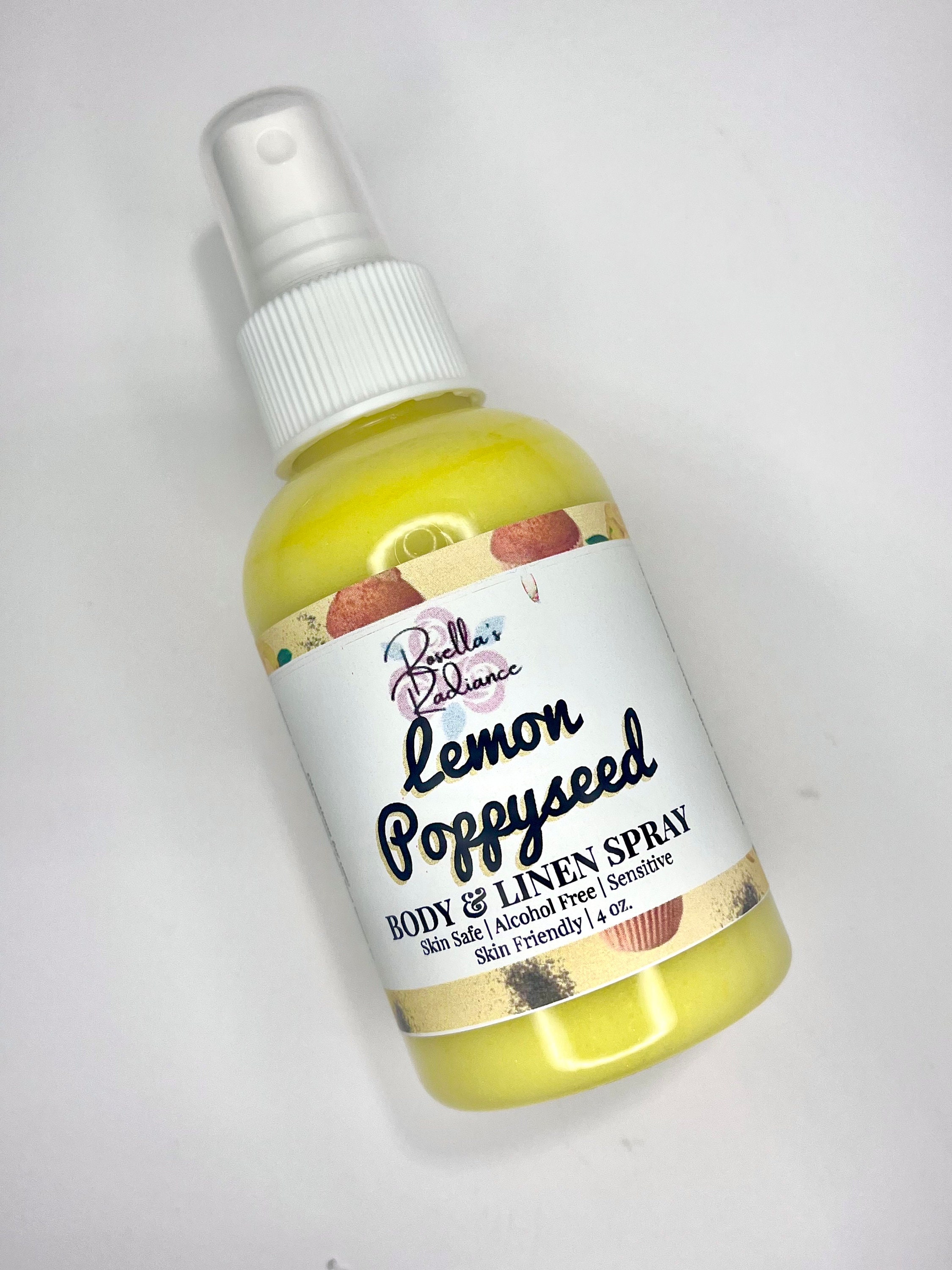 Lemon Poppyseed Body & Linen Spray | Perfume | Gourmand | Bakery Scents ...