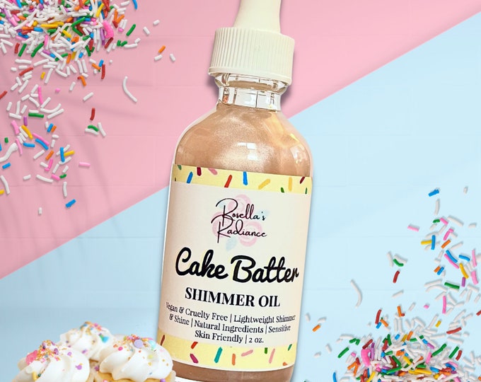 Birthday Cake Body Oil - Etsy