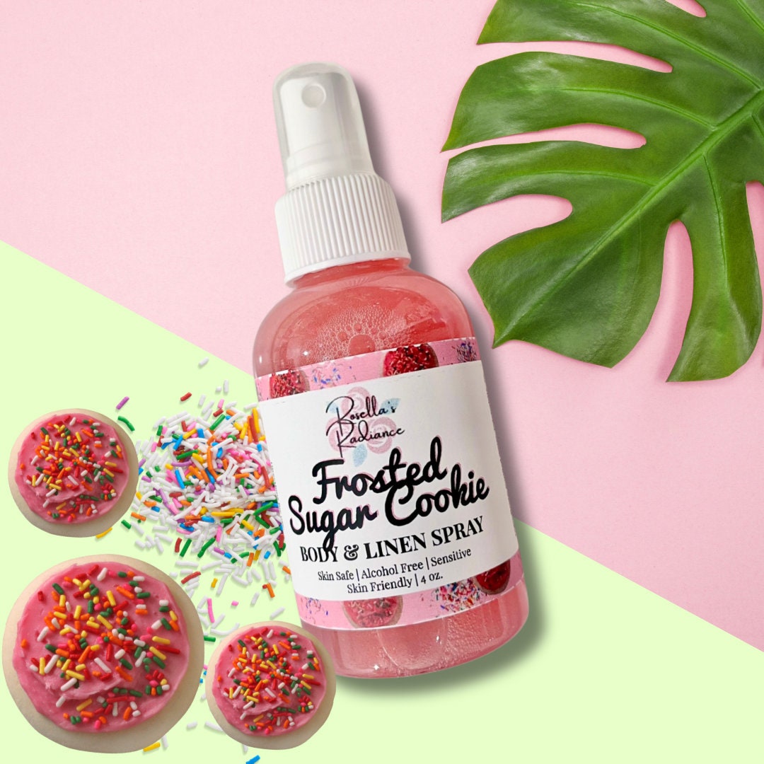Frosted Sugar Cookie Body & Linen Spray | Gourmand Scent | Body Sprays ...