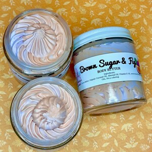 Brown Sugar & Fig Body Butter | Whipped Body Butter | Lotion | Fall ...