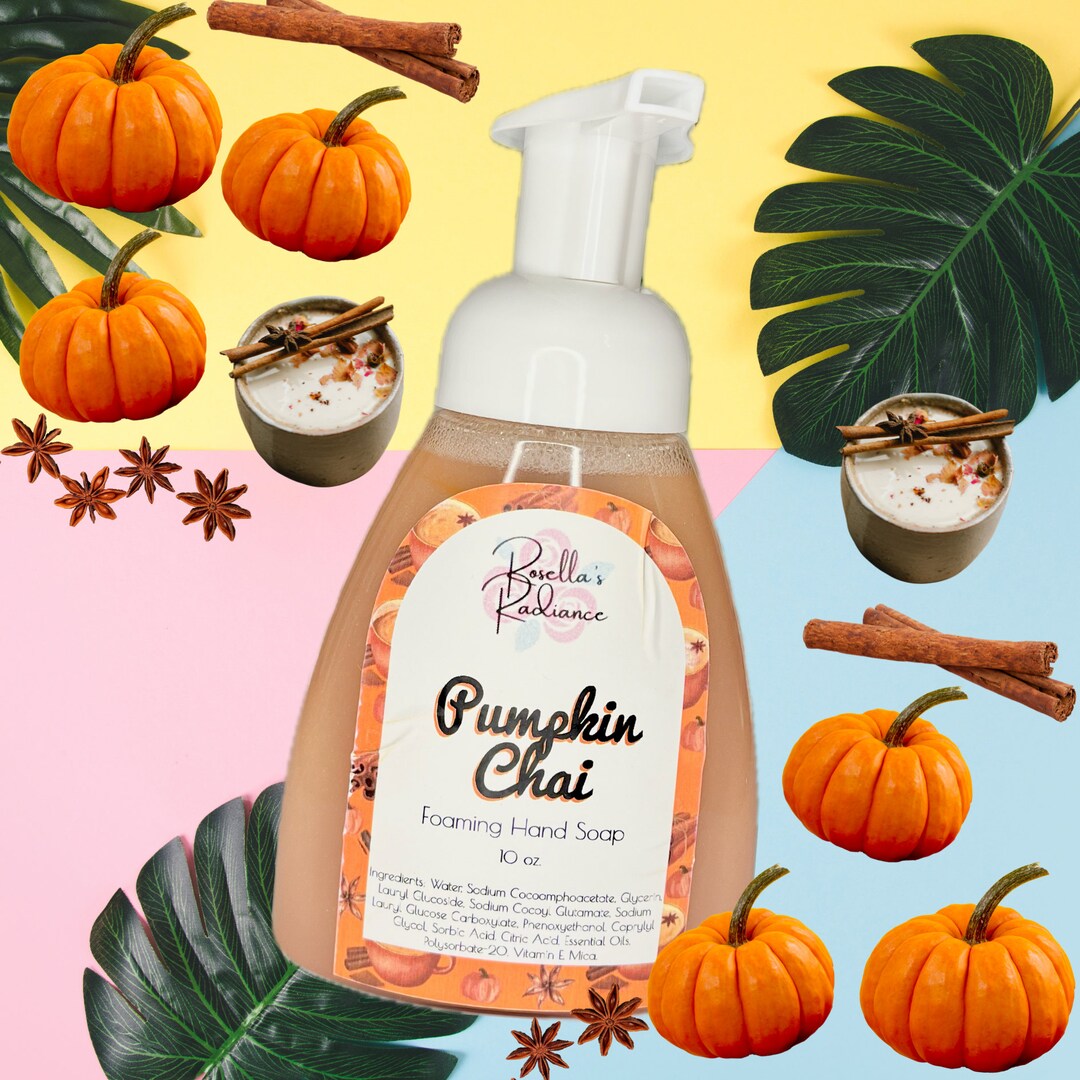 Pumpkin Chai Foaming Hand Soap | Hand Wash | Fall Products | Soap ...