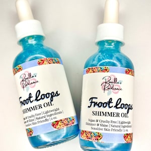 Froot Loops Shimmer Oil | Skincare | Body Oil | Body Care | Cereal ...