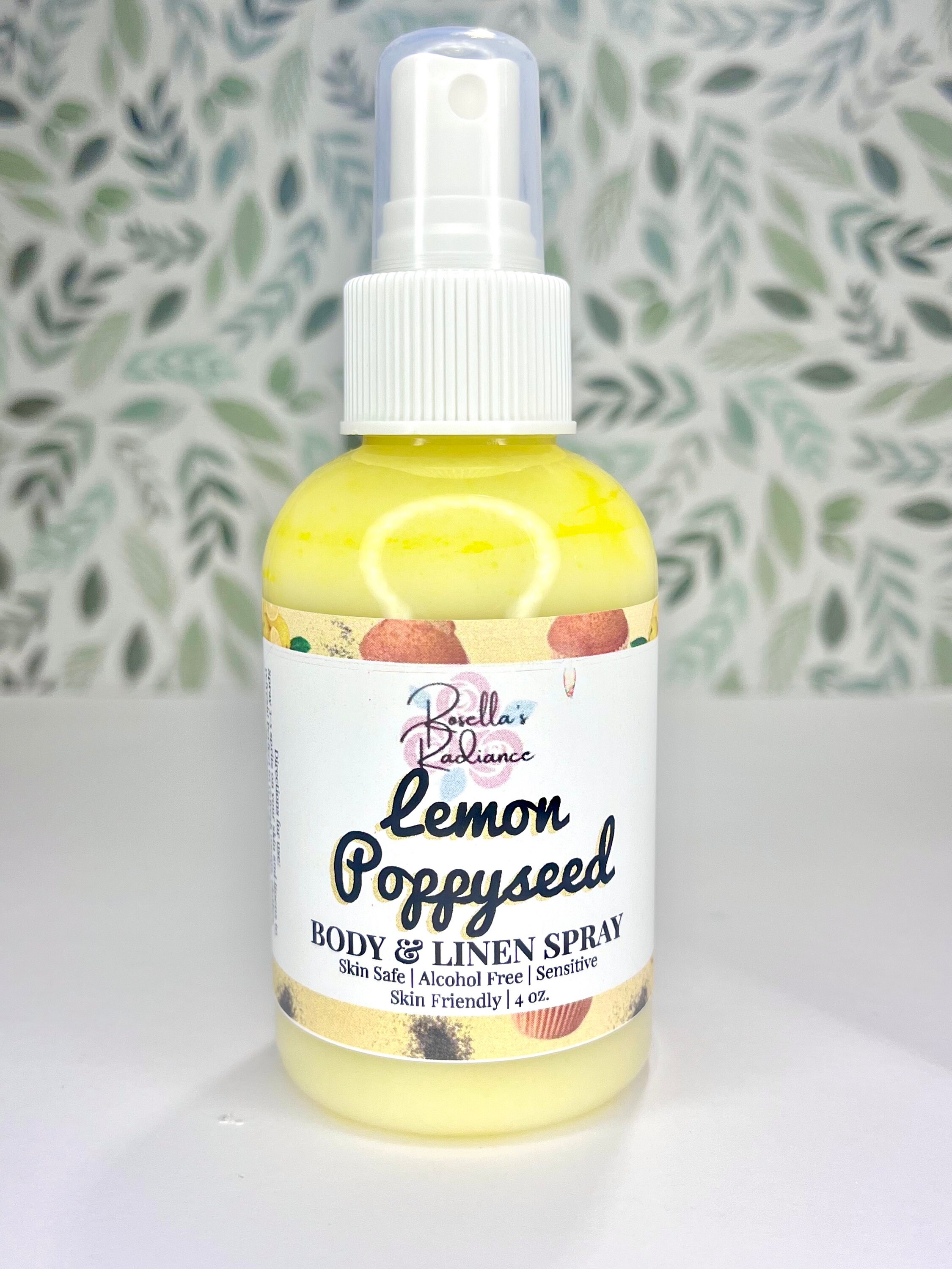 Lemon Poppyseed Body & Linen Spray | Perfume | Gourmand | Bakery Scents ...
