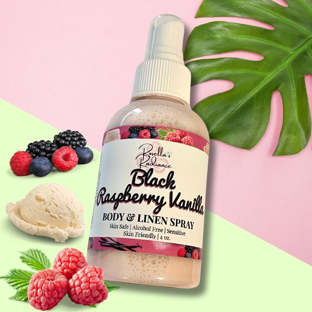 Black Raspberry Vanilla Body & Linen Spray | Room Sprays | Fragrance ...