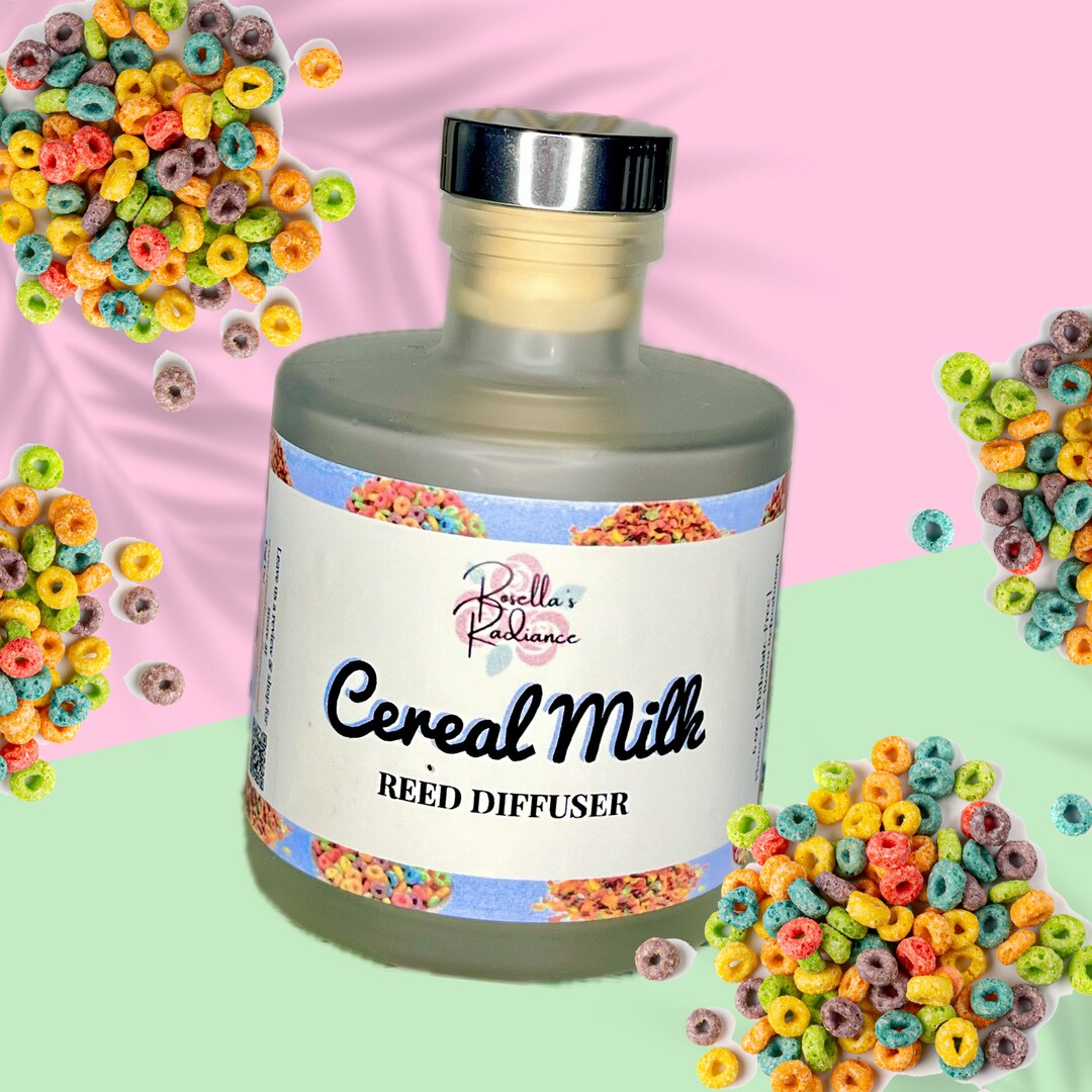 Cereal Milk Reed Diffuser | Candles | Oil Diffuser | Reed Sticks ...