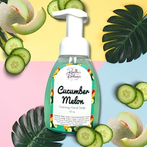 Cucumber Melon Foaming Hand Soap | Hand Wash | Summer Soaps | Foaming ...