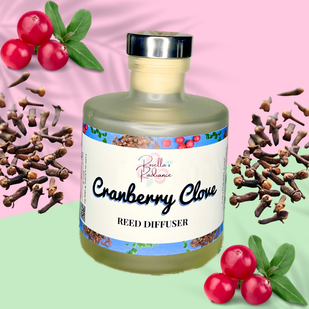 Cranberry Clove Reed Diffuser | Candles | Oil Diffuser | Reed Sticks ...