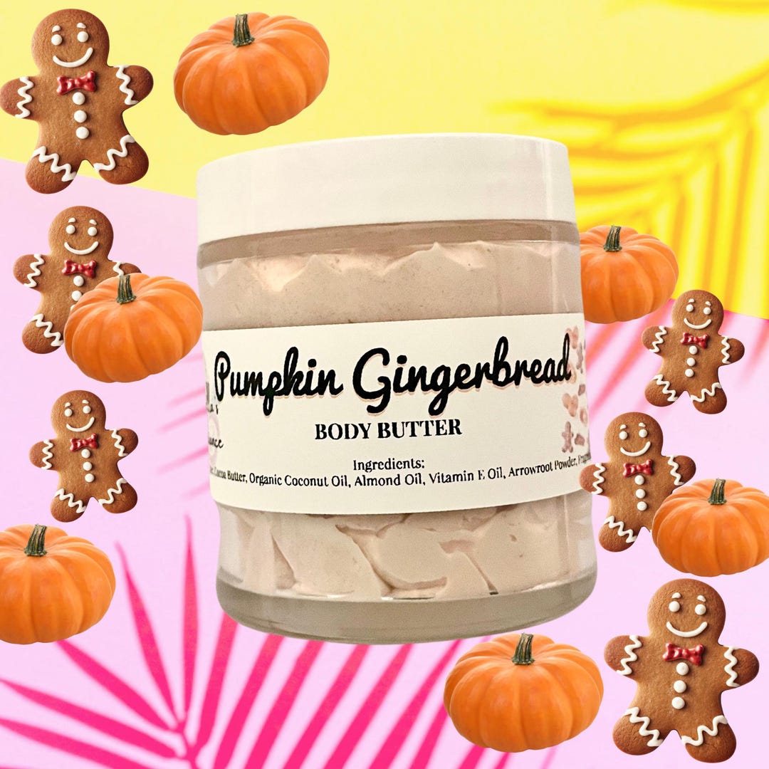Pumpkin Gingerbread Body Butter | Whipped Lotion | Moisturizer | Sugar ...