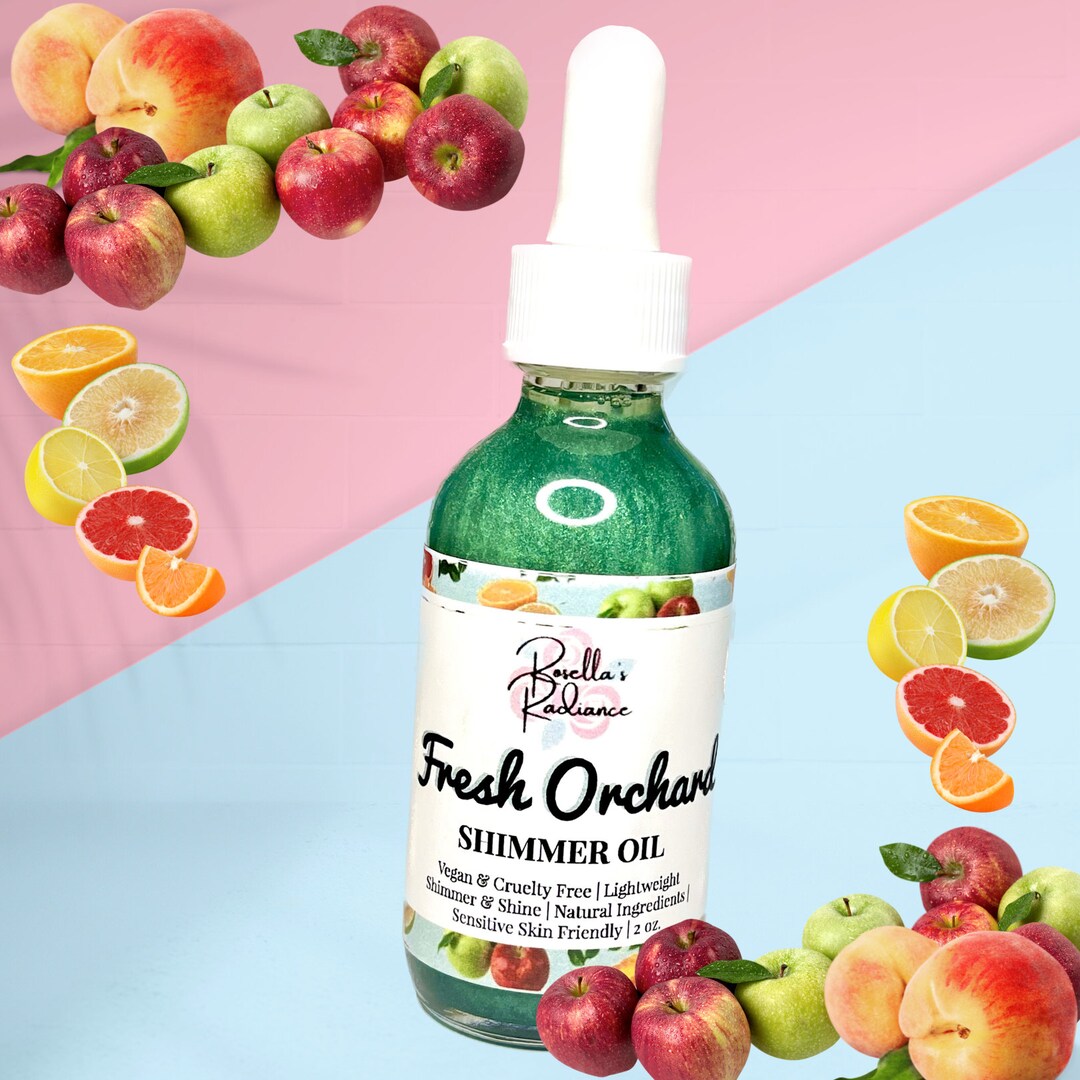 Fresh Orchard Shimmer Oil | Sensitive Skin Friendly | Fall Scents ...