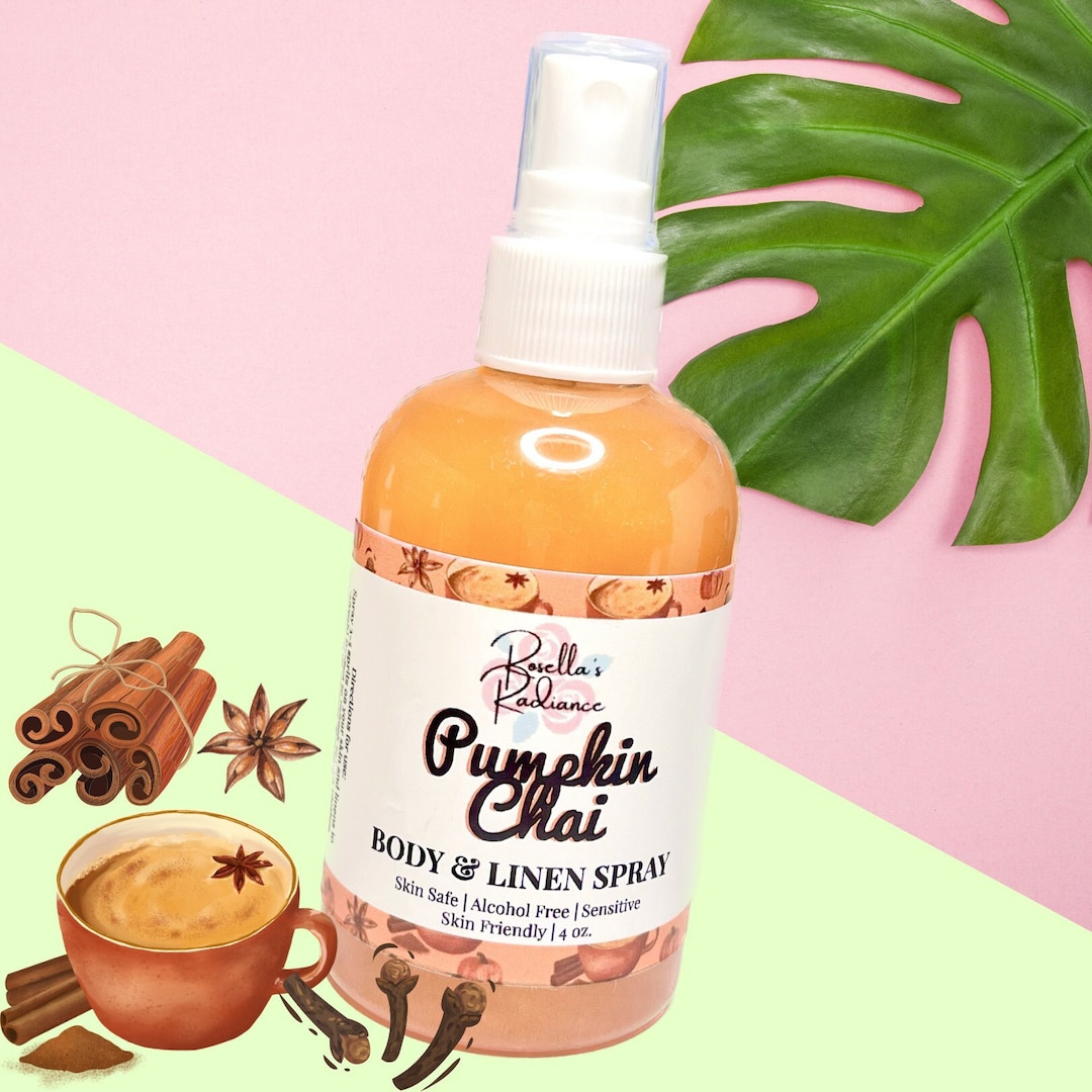 Pumpkin Chai Body & Linen Spray | Fall Products | Fall Skincare ...