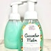 Cucumber Melon Foaming Hand Soap Hand Wash Summer Soaps Foaming Lather ...