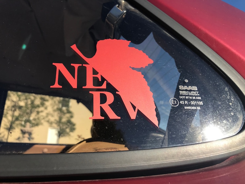 Evangelion Nerv Emblem Vinyl Decal Sticker for Car Laptop - Etsy