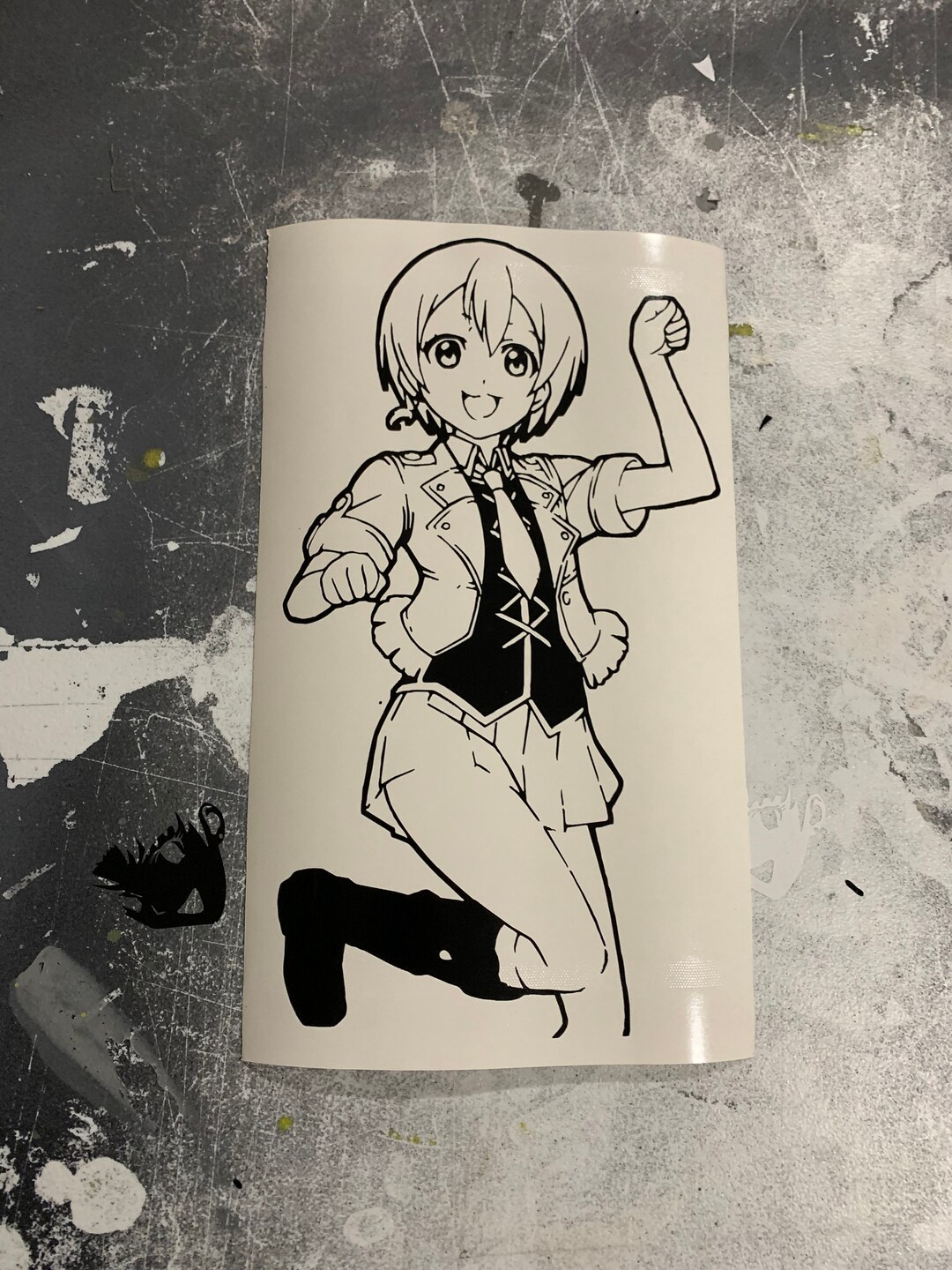 Rin Hoshizora Vinyl Car Decal Sticker for Car, Computer - Choose Size ...