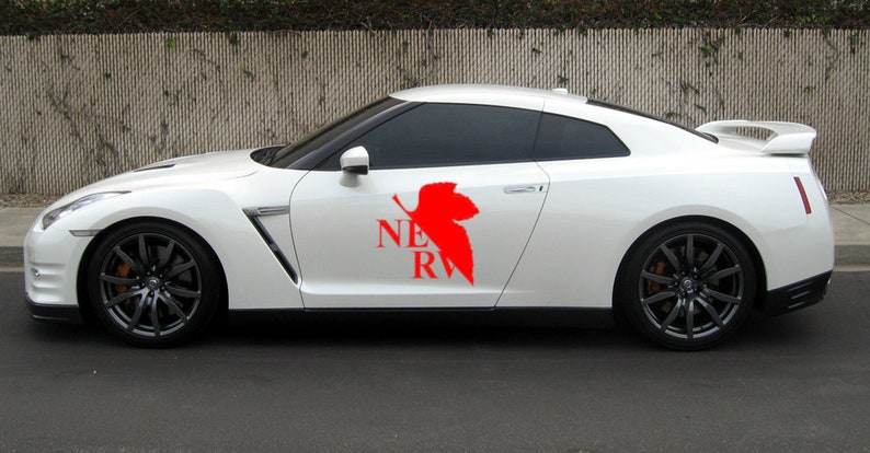 Evangelion Nerv Emblem Vinyl Decal Sticker for Car Laptop - Etsy
