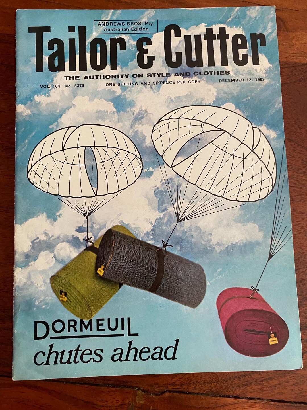 1969 Tailor & Cutter Trade Magazine - Etsy