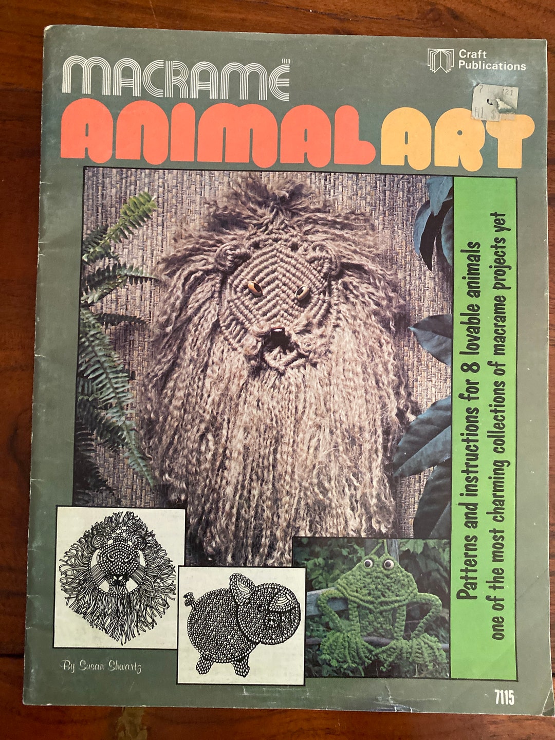 Macrame Animals Pattern Book - Etsy