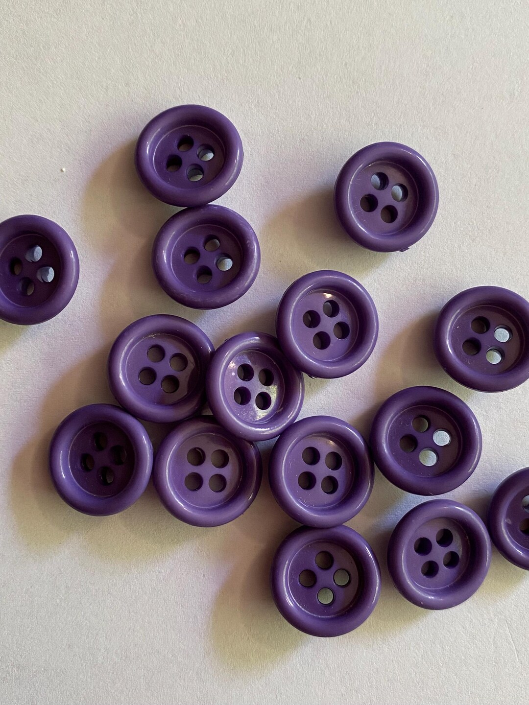 14mm Purple/lilac Buttons - Etsy