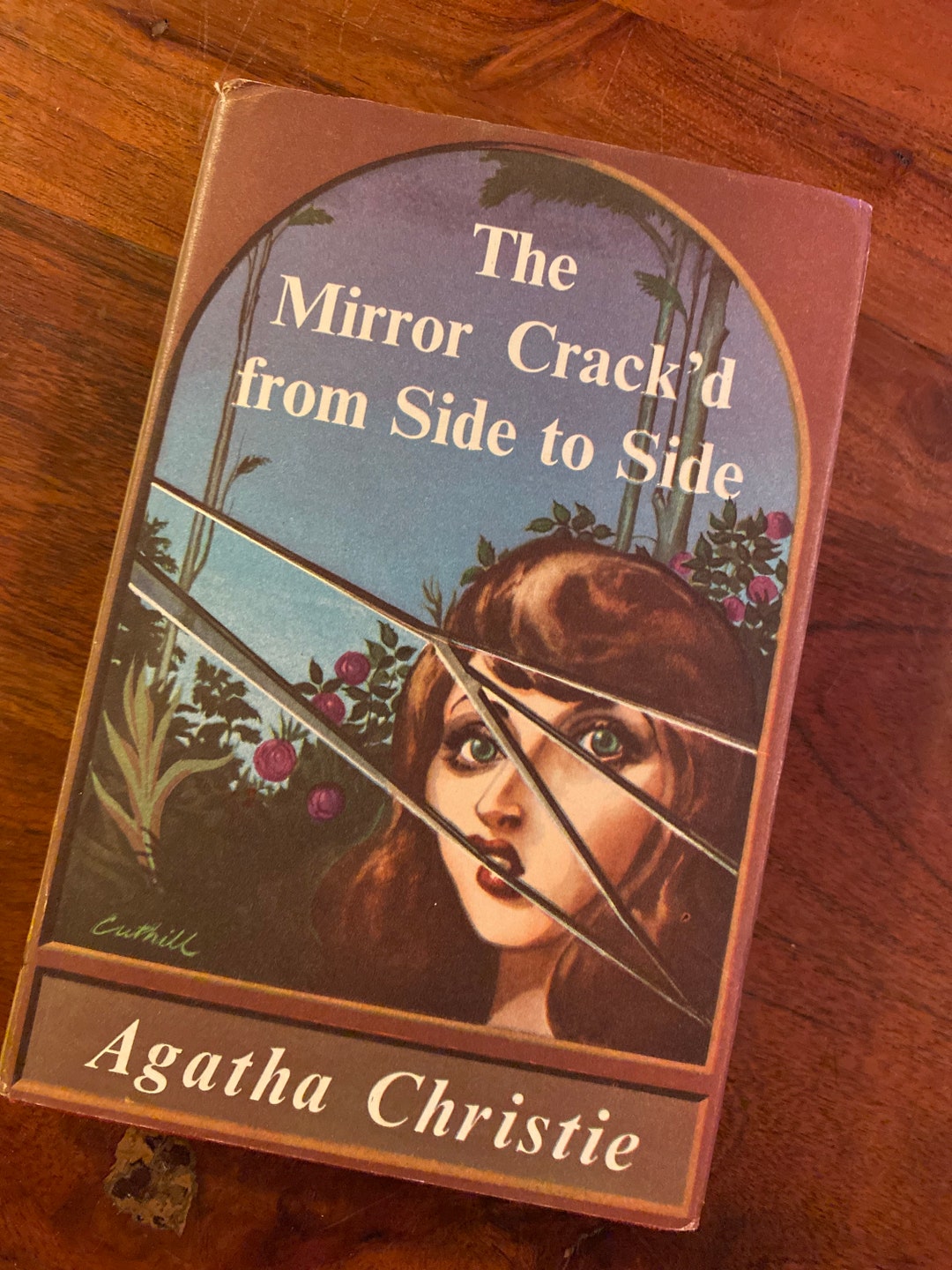 Agatha Christie The Mirror Crackd From Side To Side Etsy
