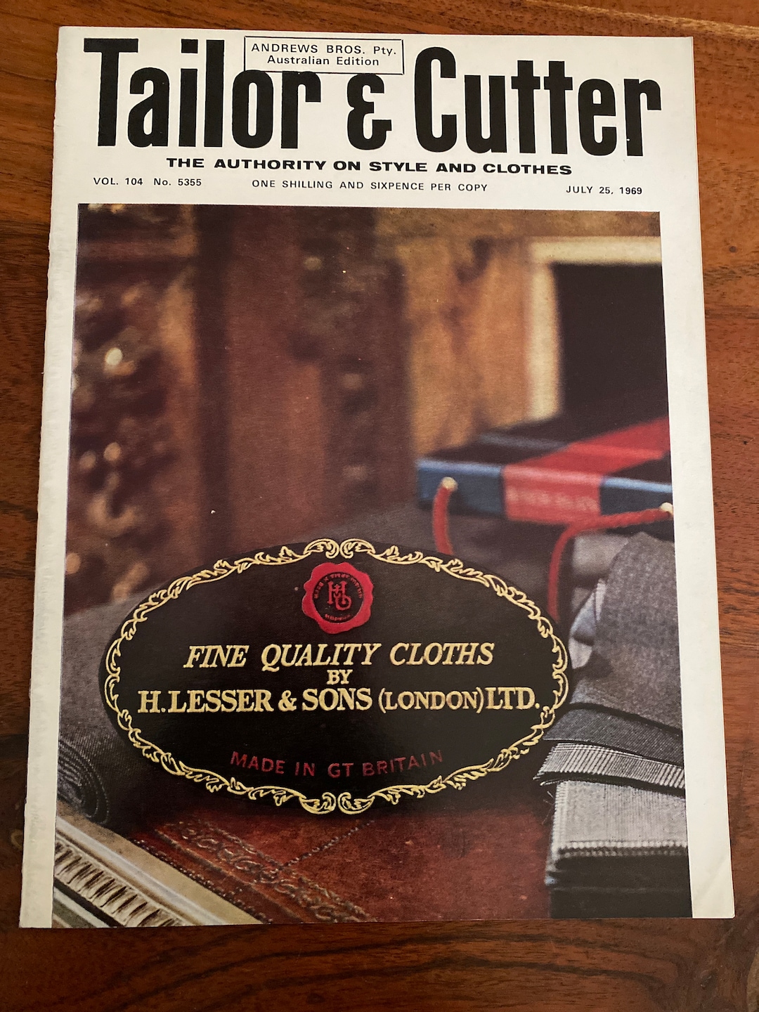 1969 Tailor & Cutter Trade Magazine - Etsy