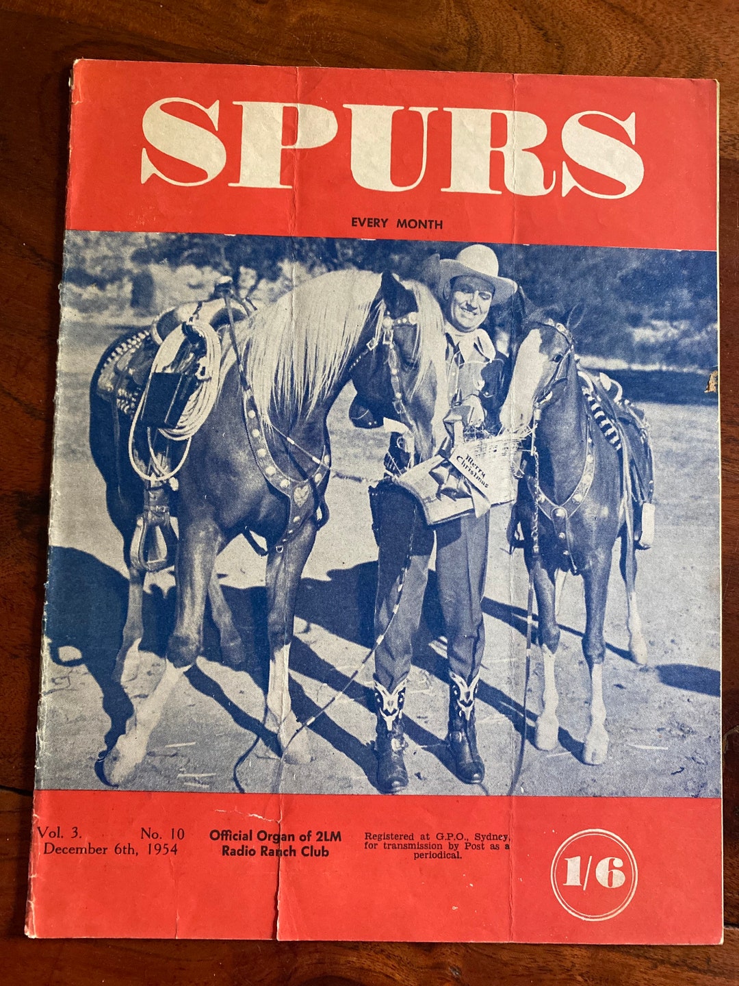 1954 Spurs - Rare Magazine - Etsy