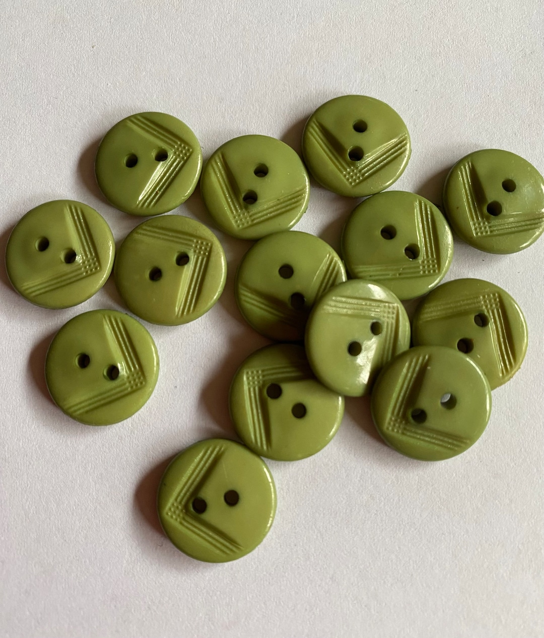 13mm Olive Green Arrow Buttons - Etsy